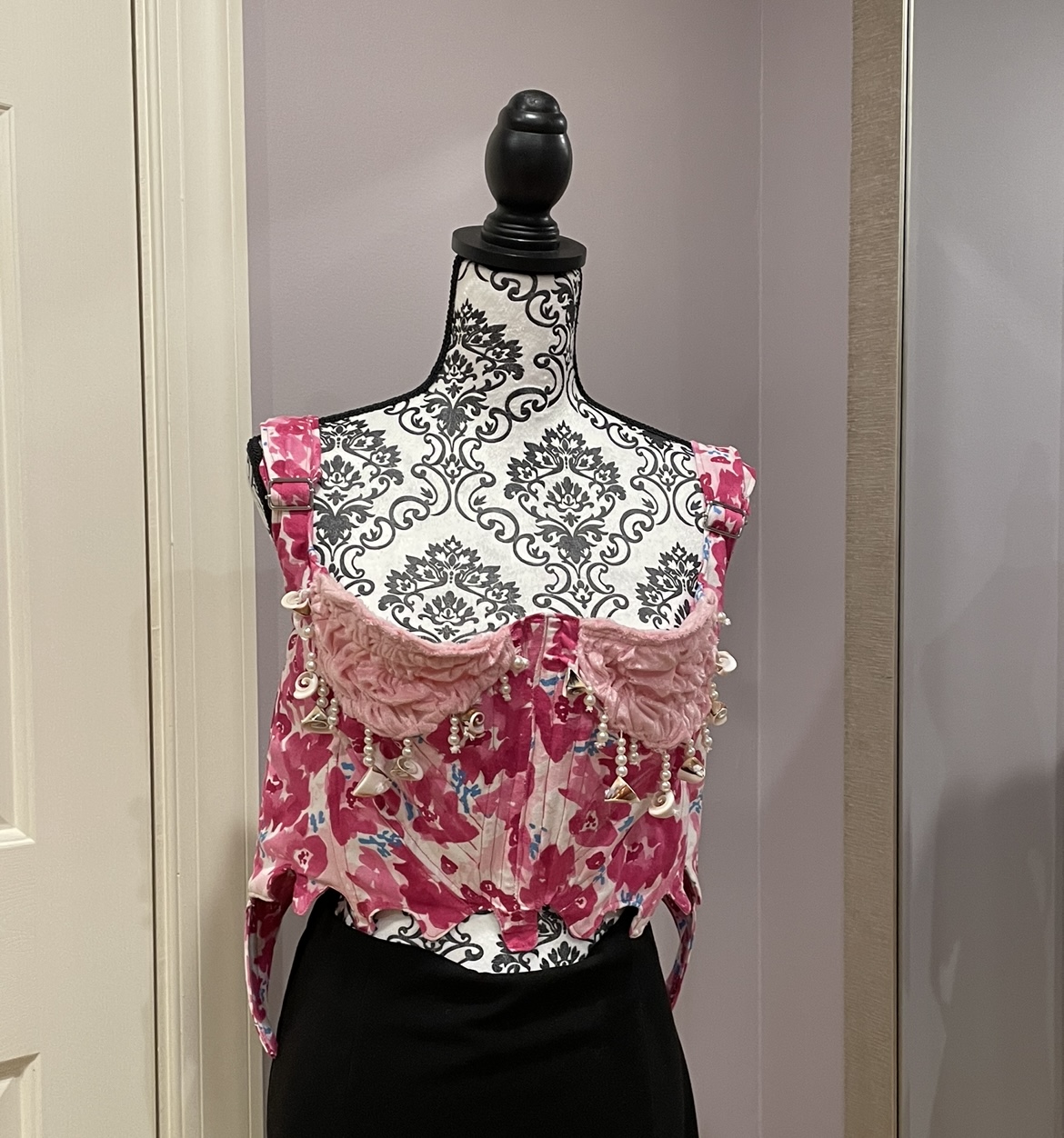 shell corset – Sylvia Ferris